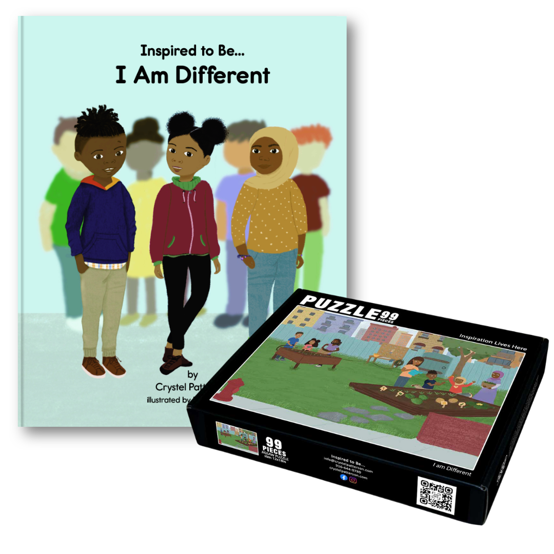 I Am Different Book & Puzzle Bundle – Celebrate Uniqueness with Crystel ...