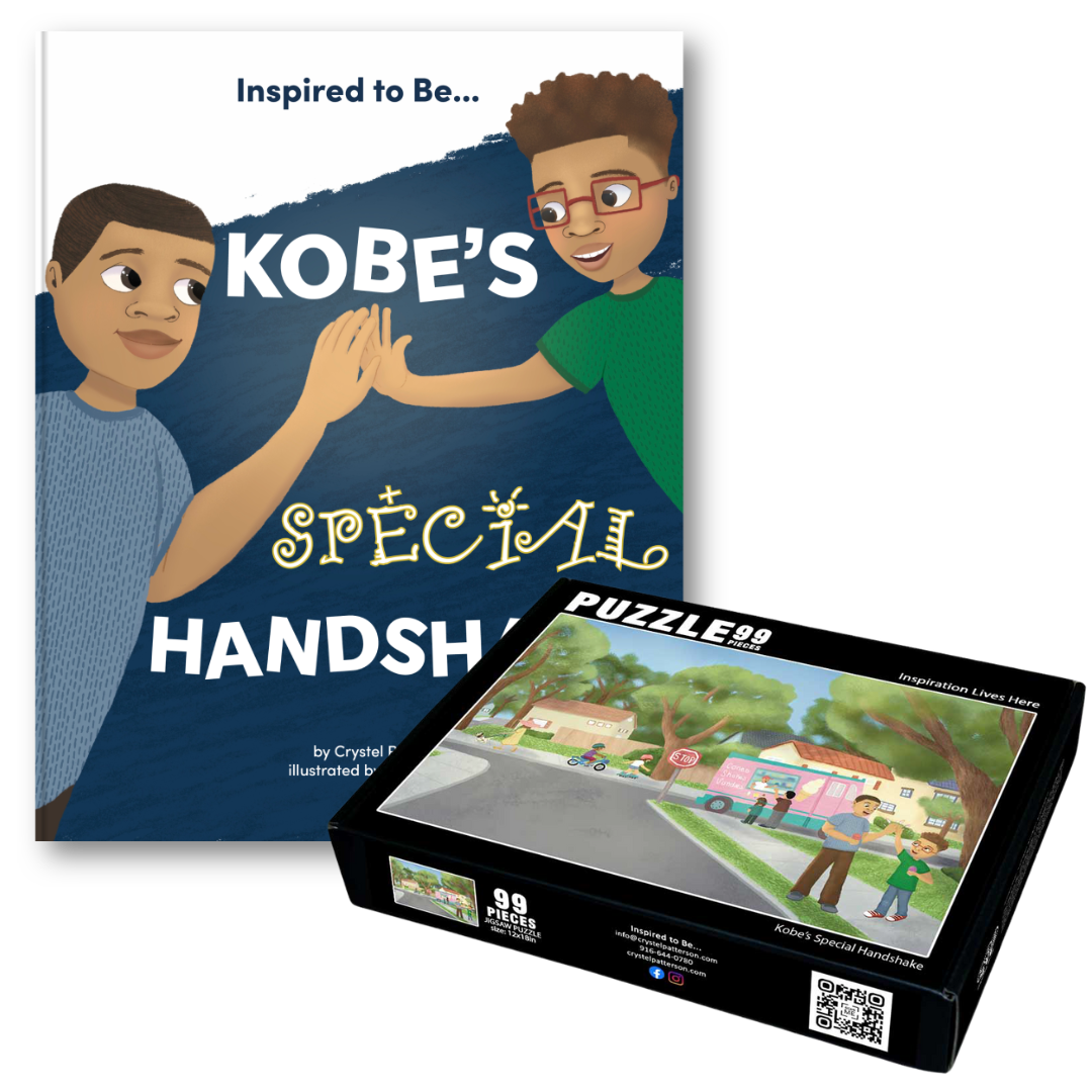 Kobe's Special Handshake Book & Puzzle Bundle – Emotional Connection ...