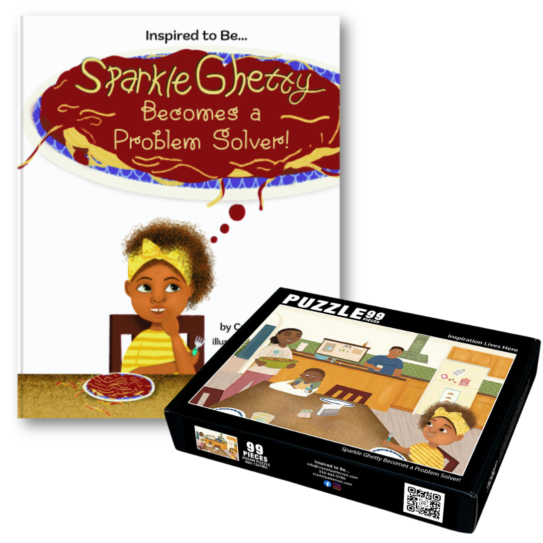 Sparkle Ghetty Becomes a Problem Solver! Book & Puzzle Bundle ...